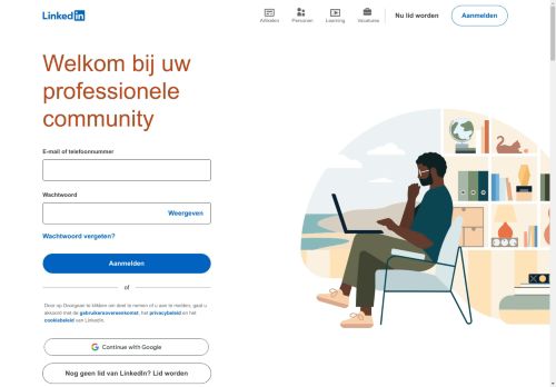 Is nl.linkedin.com veilig, snel en vindbaar? – Website Check Online